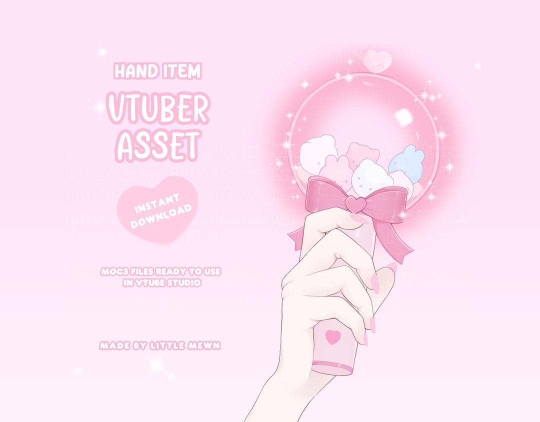 Vtuber Asset | Rigged Toy Machine Light Stick - Etsy