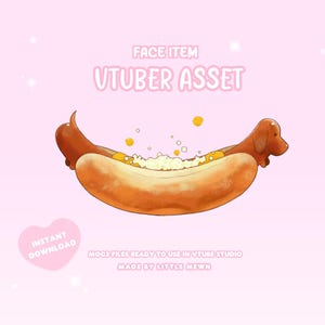 Vtuber Asset | Rigged Hotdog Puppy - Etsy