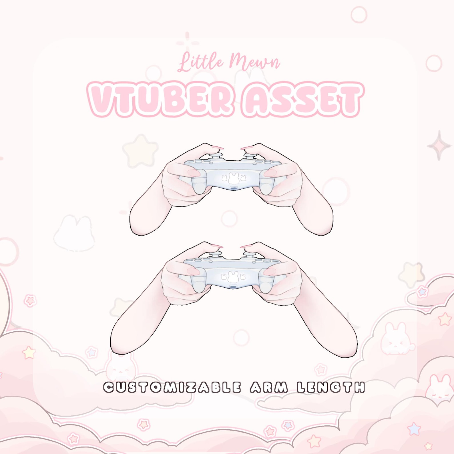 Vtuber Asset | Charmy Game Controller | Nyarupad Compatible - Etsy