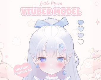 Vtuber Asset Animated Model Asset, for 2D Vtuber on Vtube Studio ...