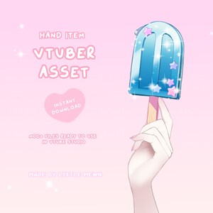 Vtuber Asset | Rigged Melty Ice Pop - Etsy
