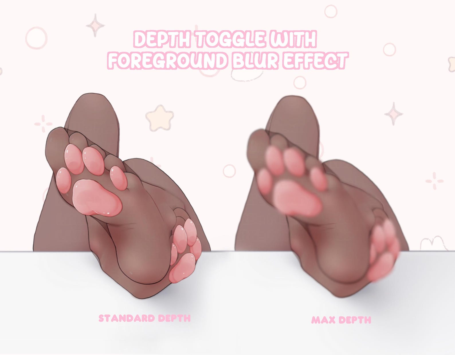 Activo de VTuber / Pies de mesa / Vtube Studio - Etsy México