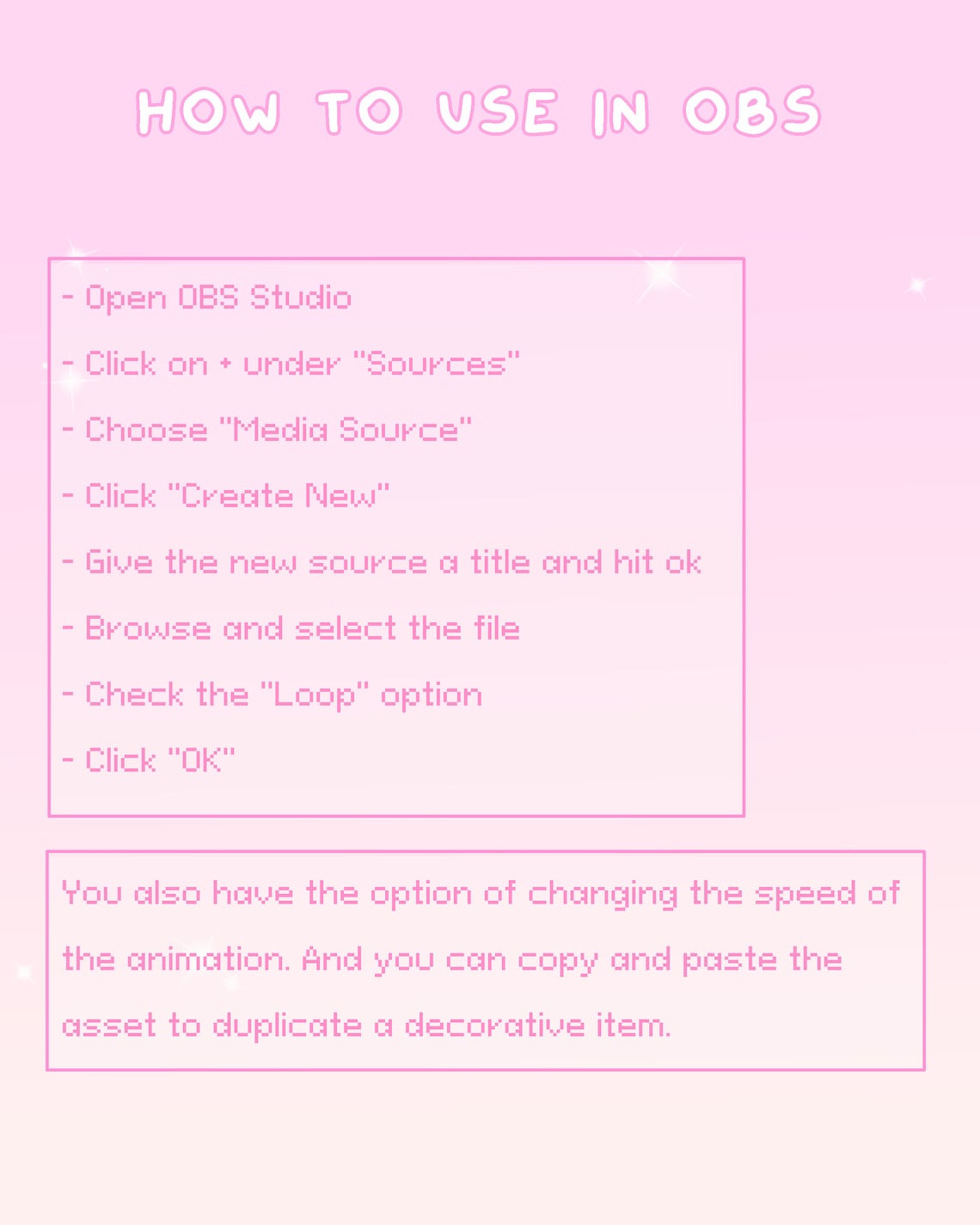 Animated Chat Box Cute Twitch Overlay With Adorable Purple - Etsy