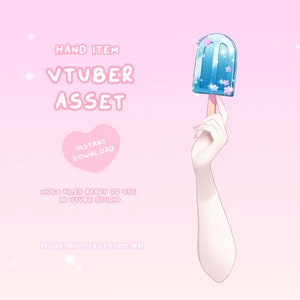 Vtuber Asset | Rigged Melty Ice Pop - Etsy