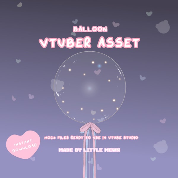 Vtuber Asset Balloon - Etsy