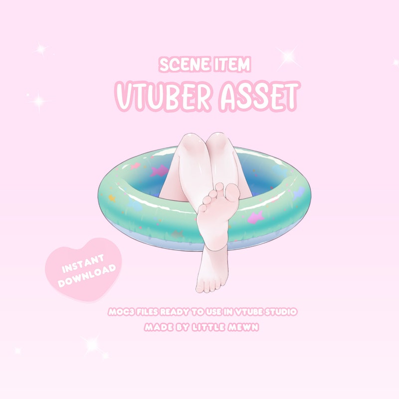 Vtuber Asset Beach Summer - Etsy