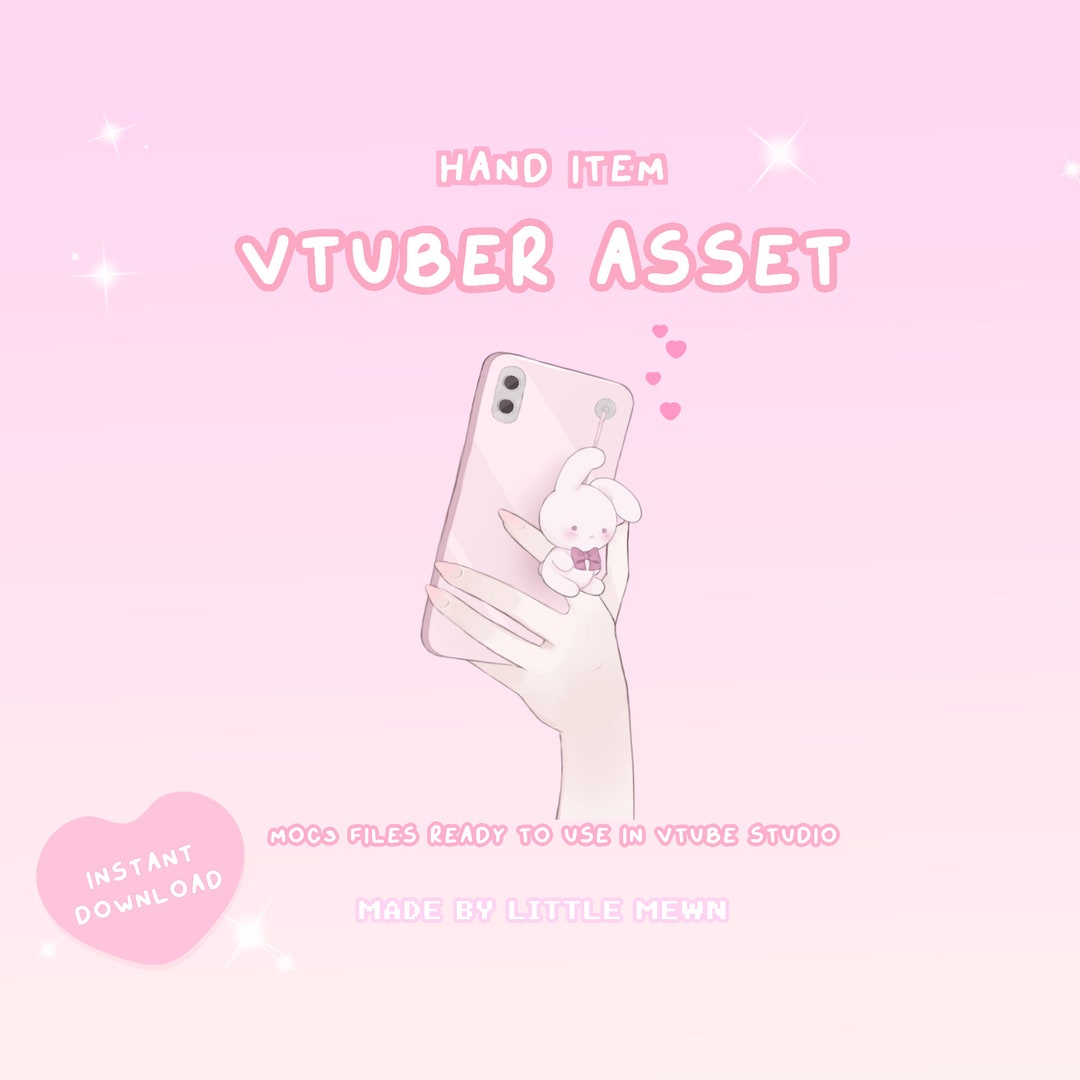 Vtuber Asset | Rigged Charmcall Phone - Etsy