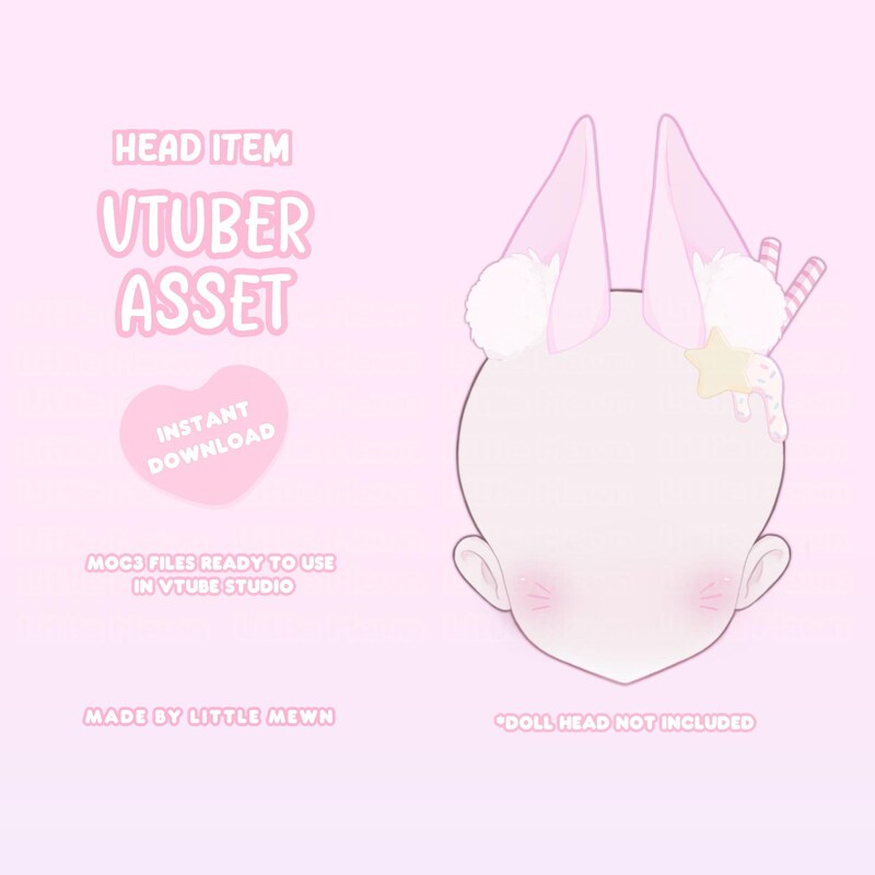 Vtuber Ears Fox - Etsy