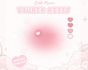 Vtuber Asset Rigged Blushing Star/heart - Etsy