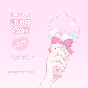 Vtuber Asset | Rigged Toy Machine Light Stick - Etsy