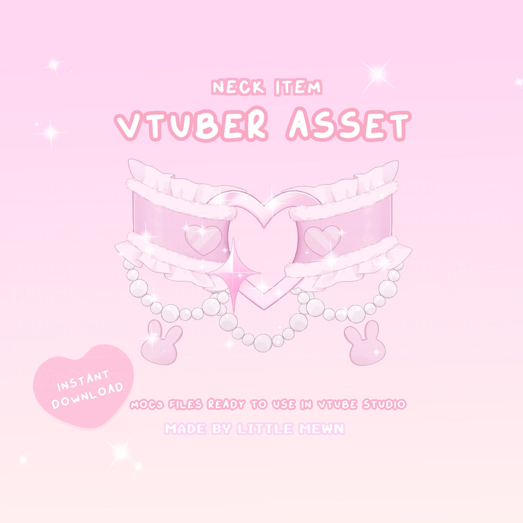 Vtuber Asset | Rigged Cottontail Garter - Etsy