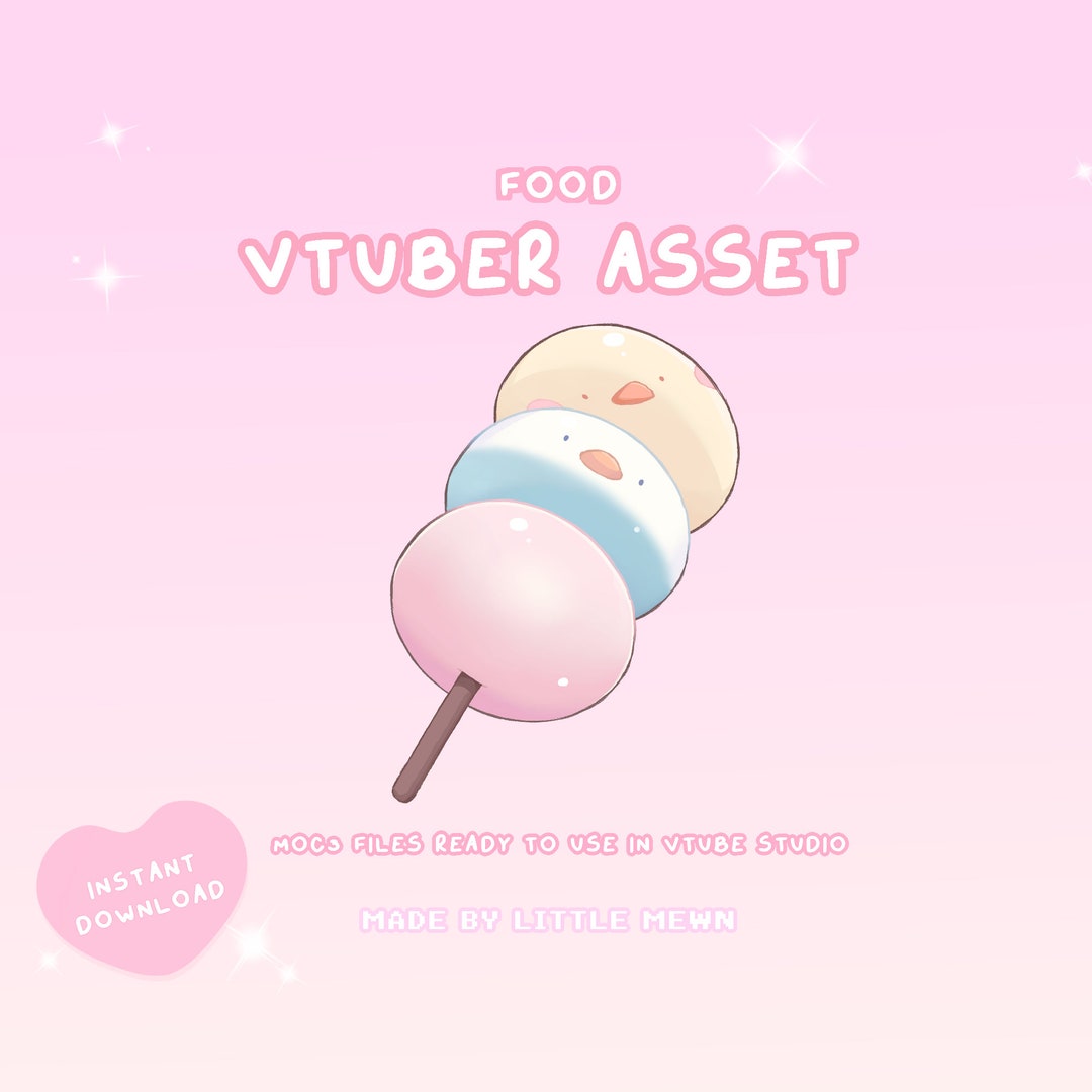 Vtuber Asset Rigged Spring Dango - Etsy