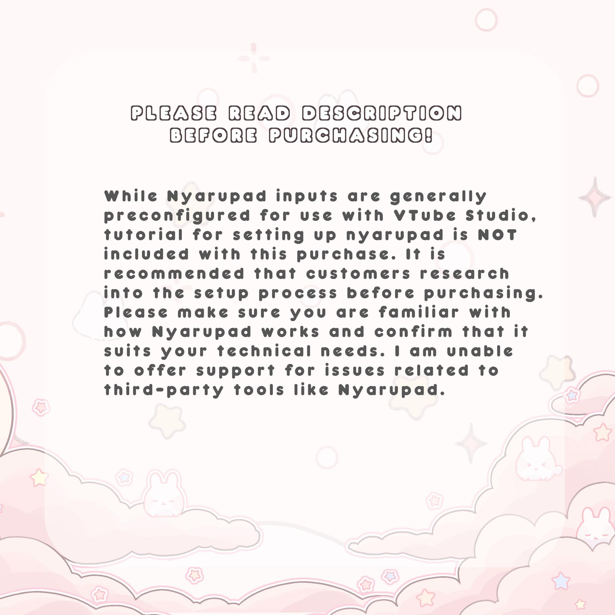 Vtuber Asset | Charmy Game Controller | Nyarupad Compatible - Etsy