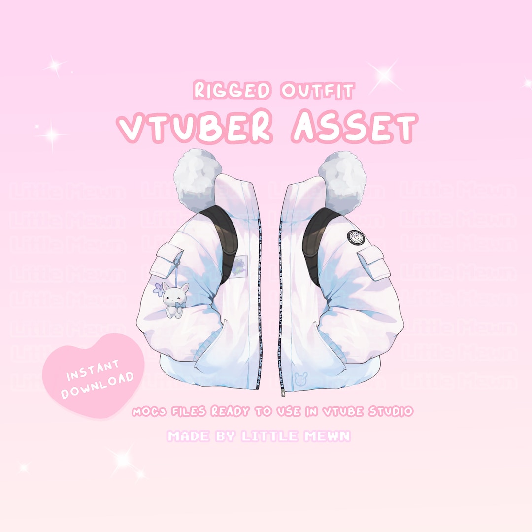 Vtuber Asset | Rigged Eclipse Jacket - Etsy