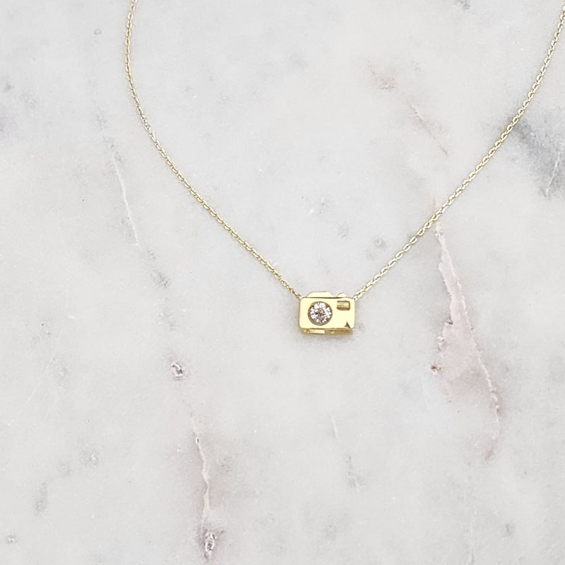 Camera Necklace - Etsy