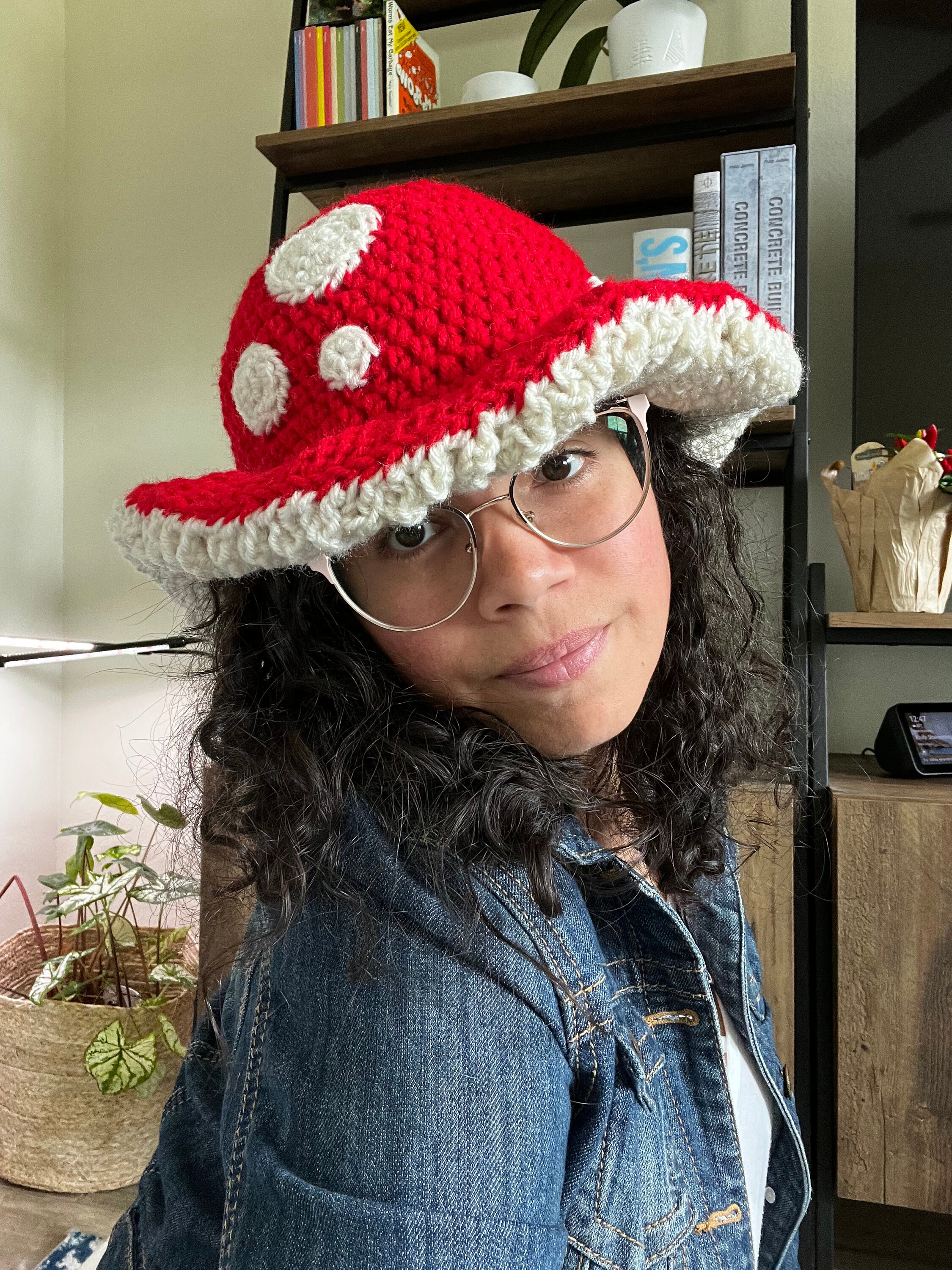 Crochet Mushroom Hat. Mushroom Crochet Hat. Crochet Mushroom Bucket Hat ...