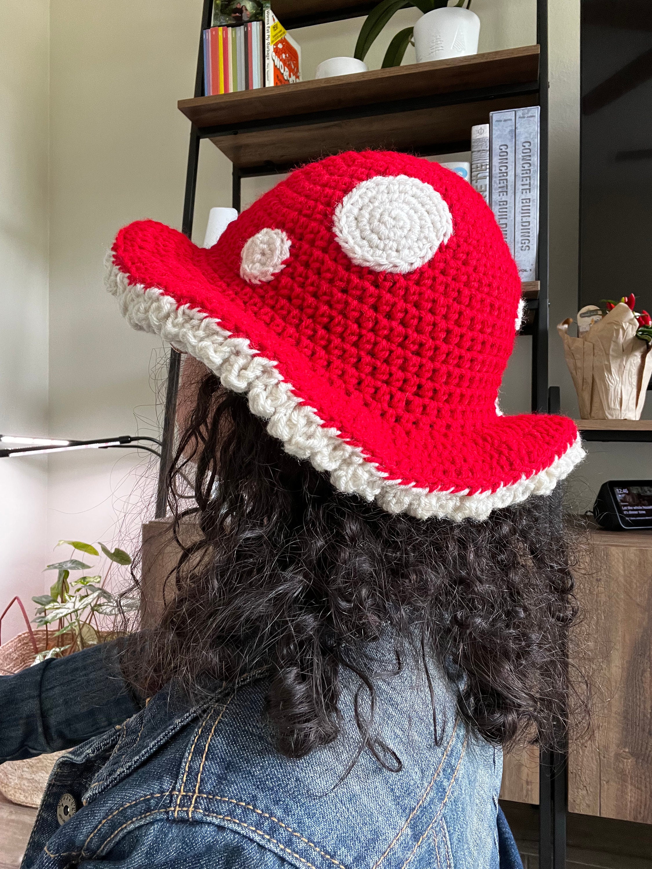 Crochet Mushroom Hat. Mushroom Crochet Hat. Crochet Mushroom Bucket Hat ...