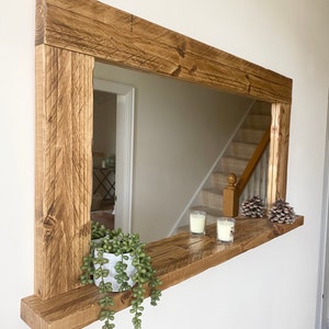 Rustic Mirror Handmade - Etsy UK