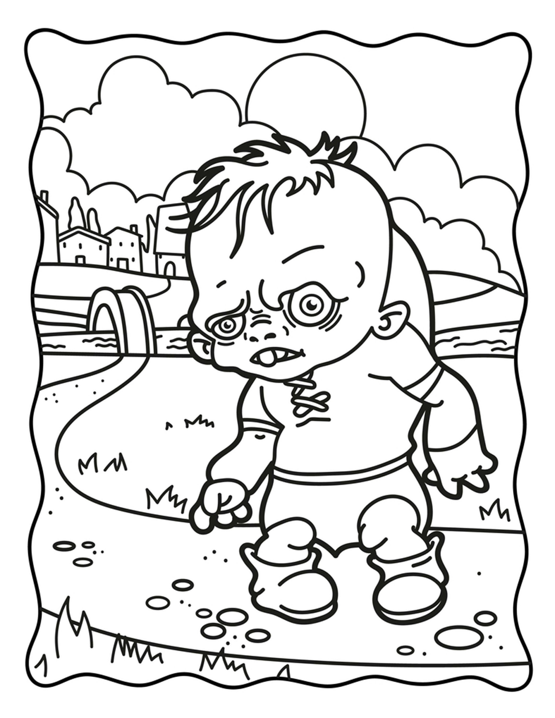 30 Printable HALLOWEEN COLORING PAGES - Etsy Canada