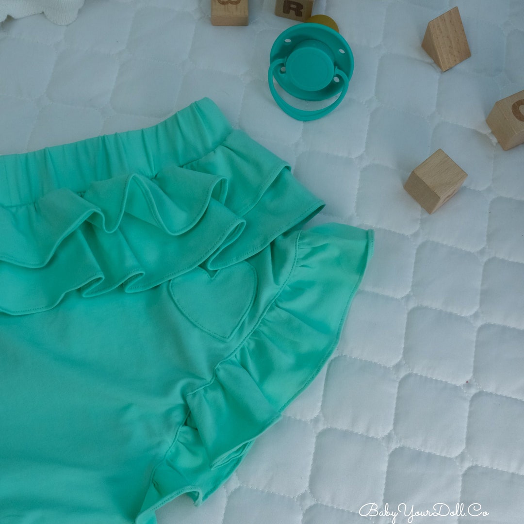 Mint | Ruffle Diaper Cover - Etsy