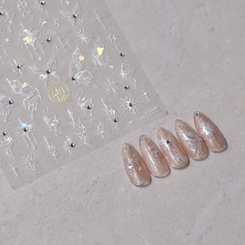 3d Nail Art Butterflys - Etsy