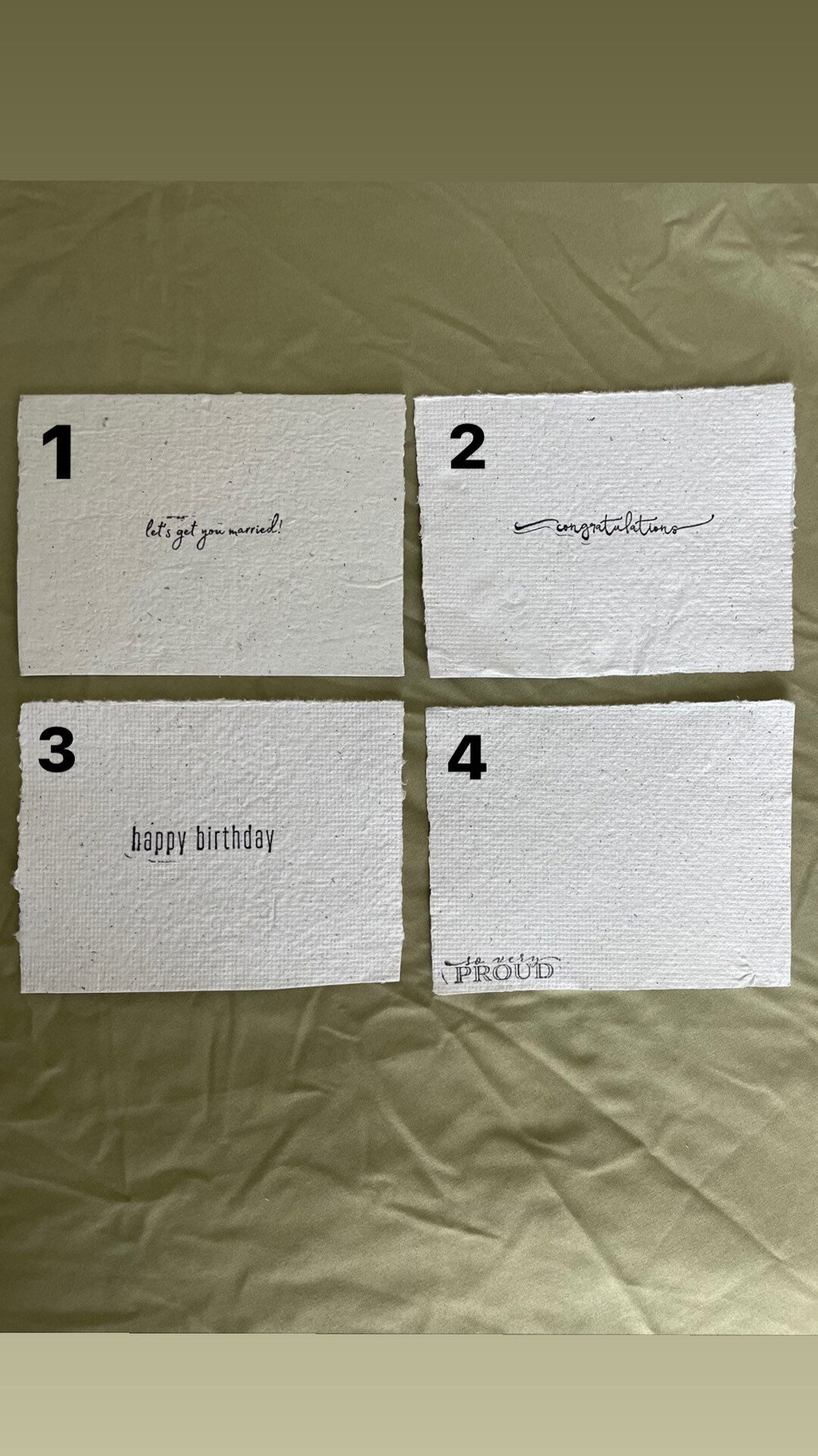 Single Cards - Etsy