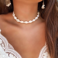 Shell Necklace - Etsy