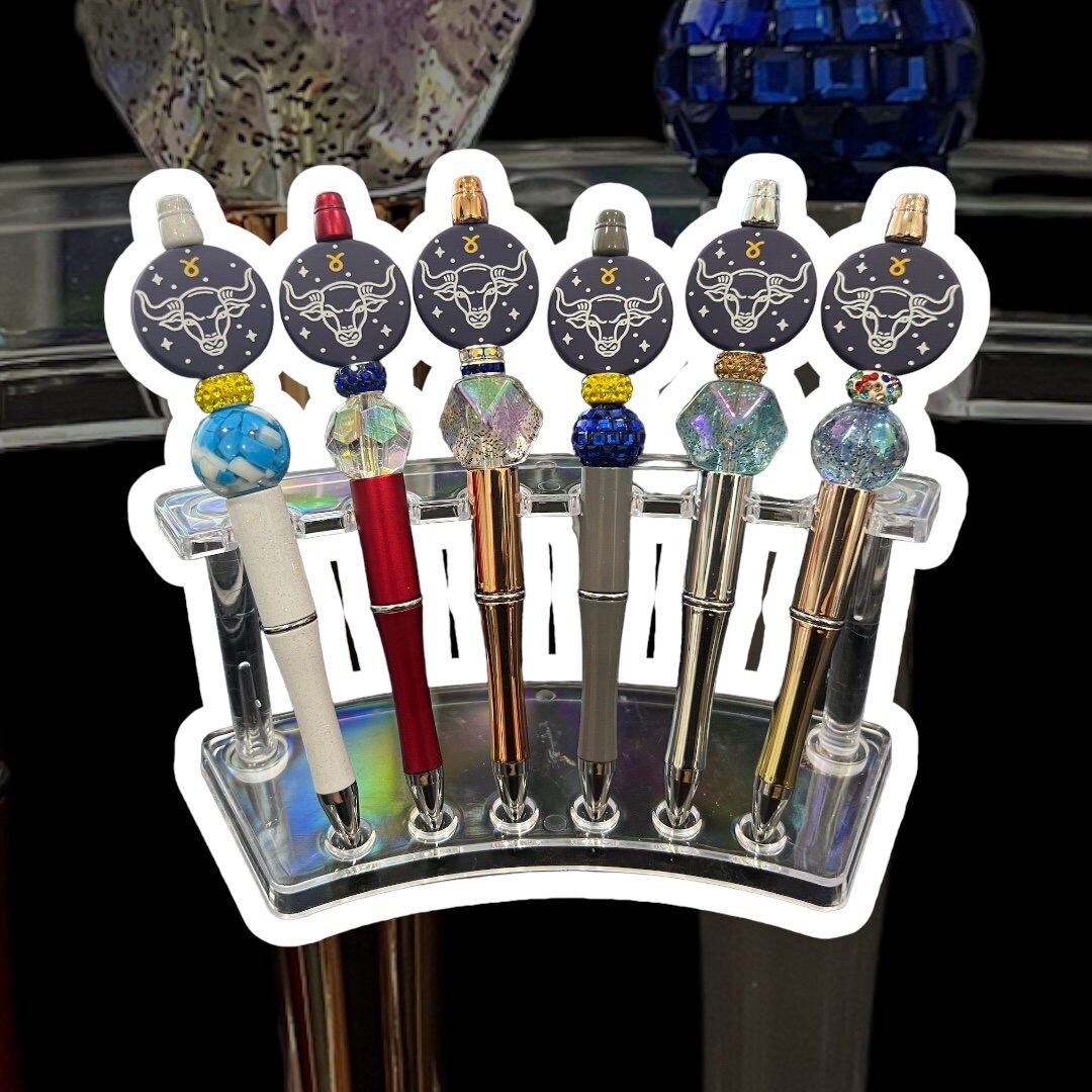 Zodiac Sign Pens Taurus Silicon PEN - Etsy