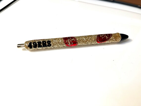 NFL Glitter Pens - Etsy