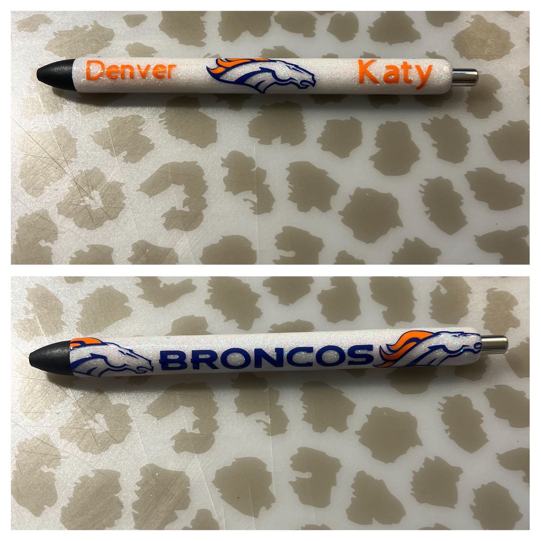 NFL Glitter Pens - Etsy