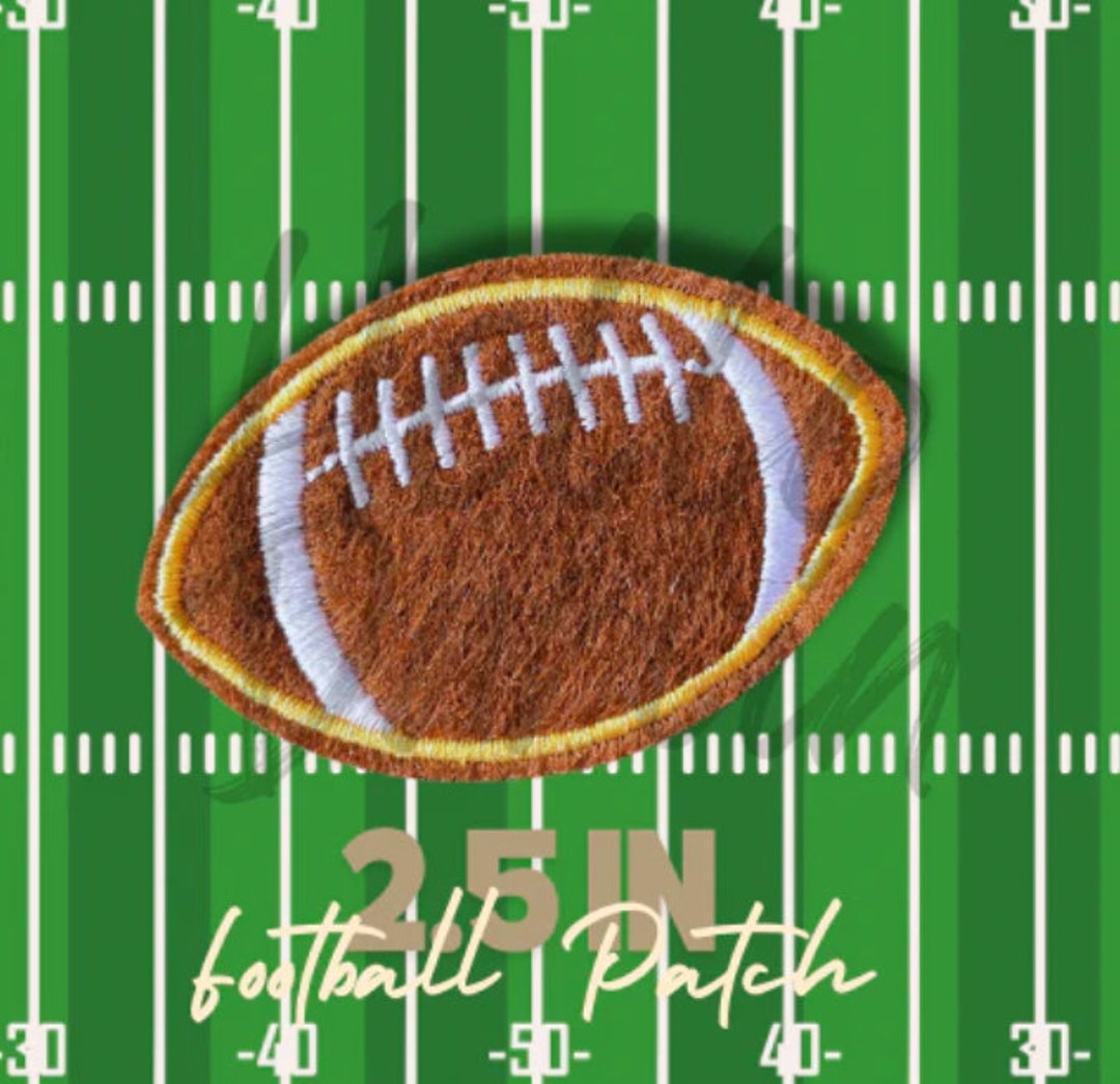 FELT FOOTBALL FILLER Hat Patch - Etsy