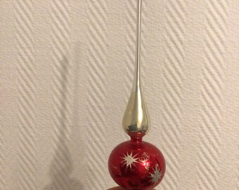 Mercury Glass Tree Topper | Etsy