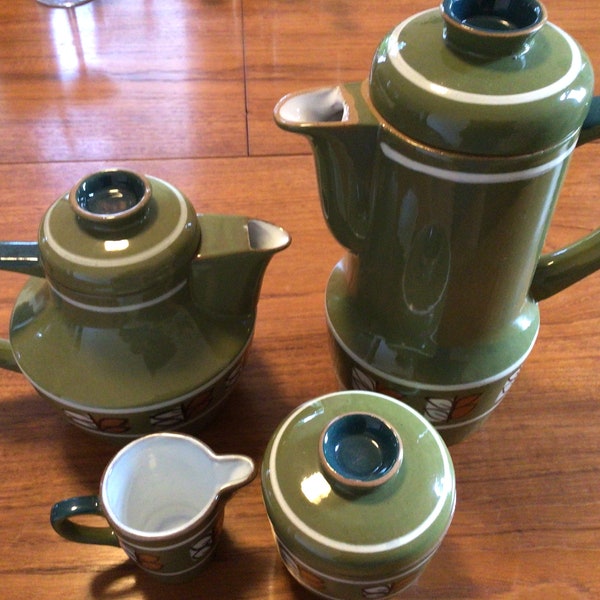 West Germany Tea Set - Etsy