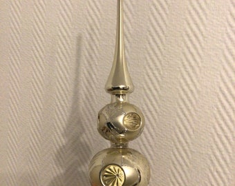 Mercury Glass Tree Topper | Etsy