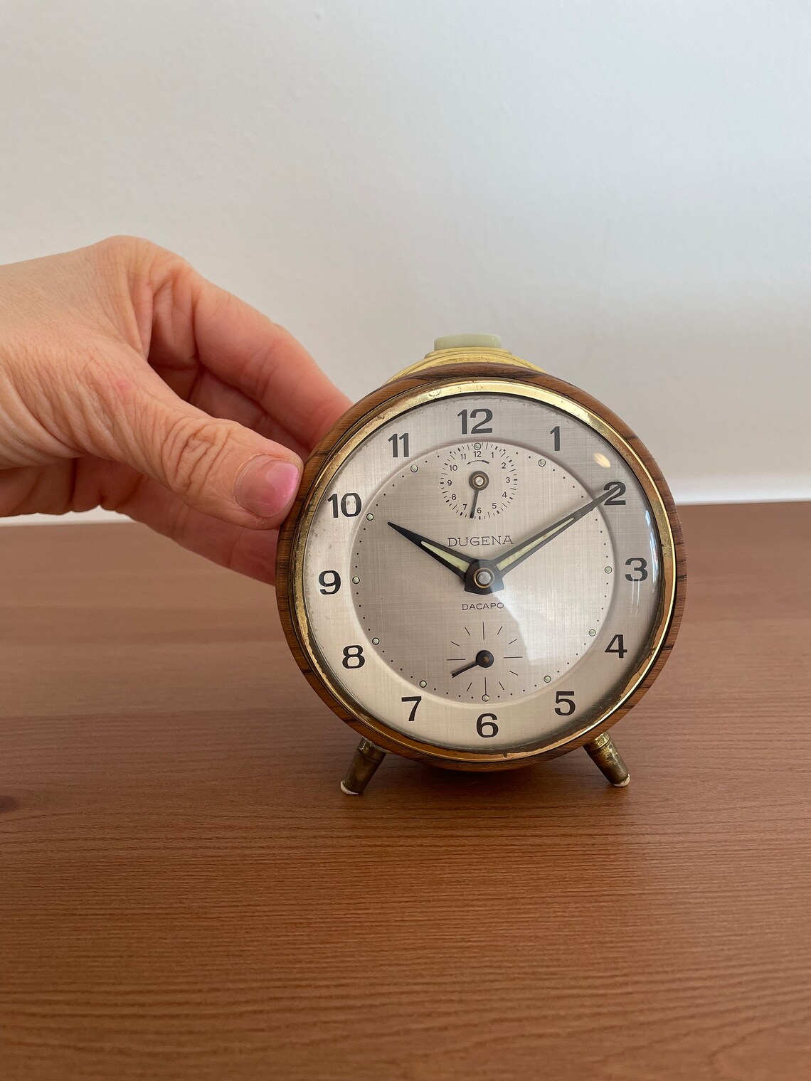 Vintage German Mid Century Dugena Clock Germany 1960's - Etsy