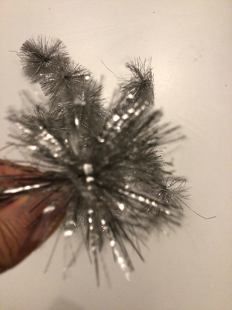 Original Vintage German Tinsel Christmas Decorations - Etsy