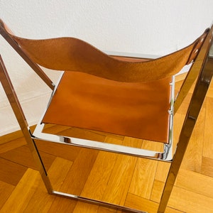 Vintage Mid Century RARE Elios Folding Chairs by Fontoni & Geraci for ...