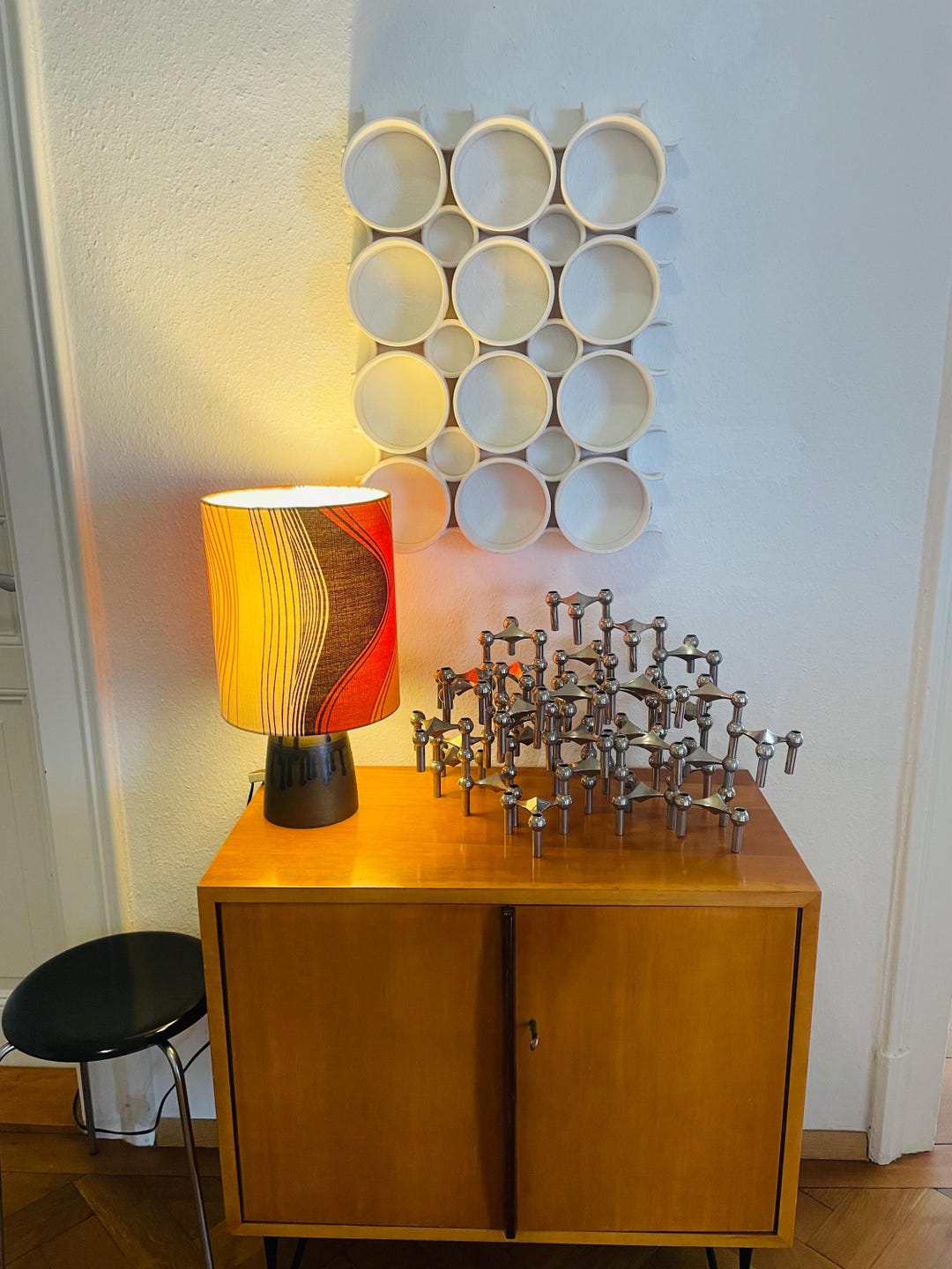 Gorgeous Vintage Decken Modul Design Era Space Age Polystyrene Plastic ...