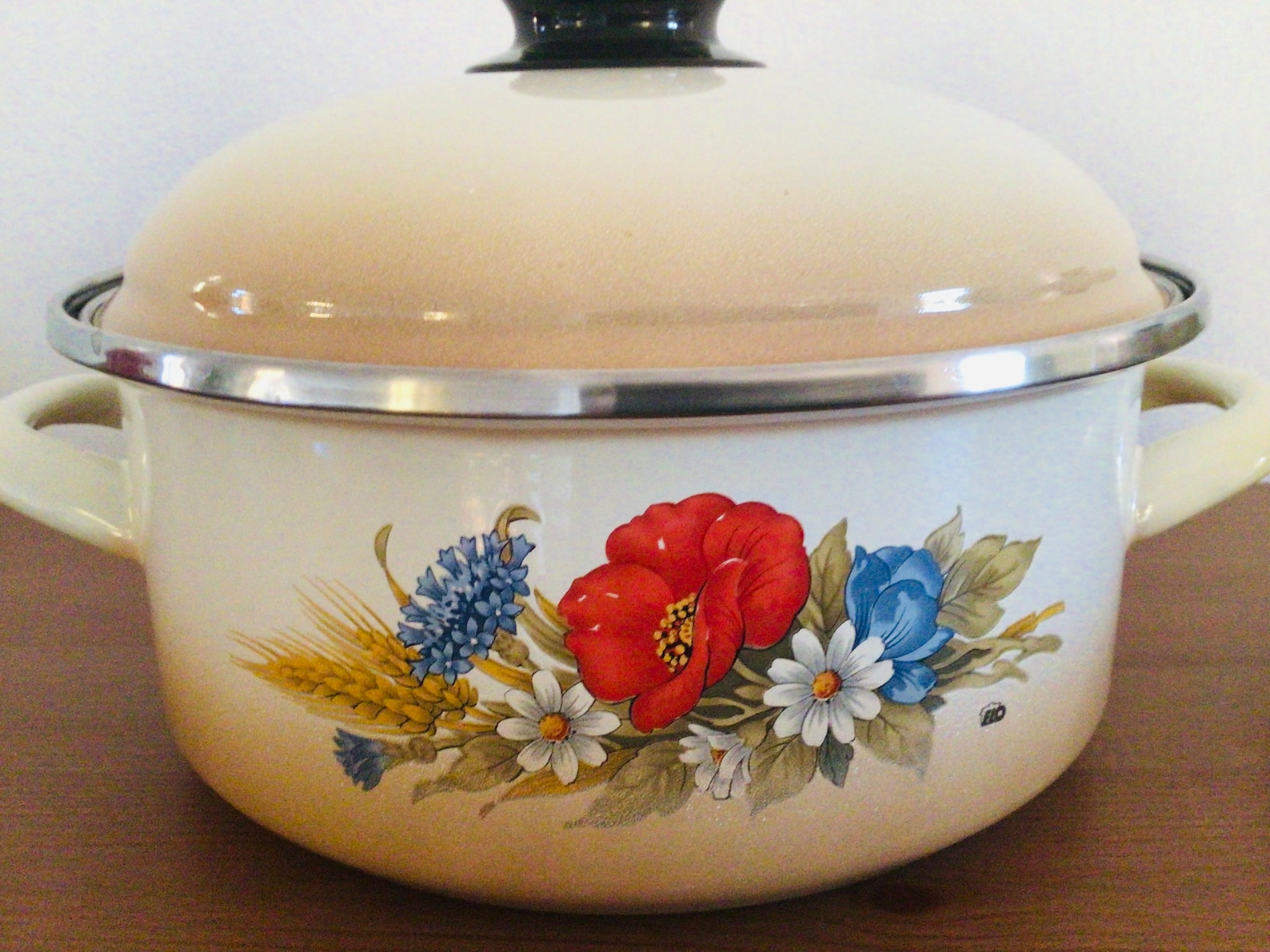 Vintage Enamel Cooking Pots Set 1970s - Etsy