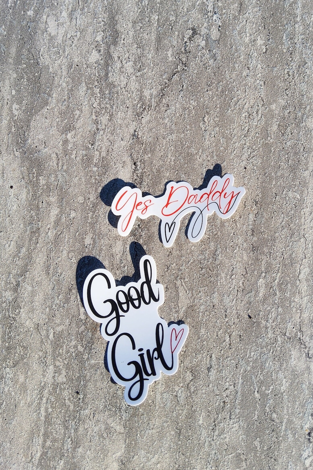 Yes Daddy and Good Girl Sticker Set / Lifestyle / BDSM / - Etsy