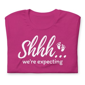 Couples Shirts for Expecting Parents, Pregnant Announcement T-shirt ...