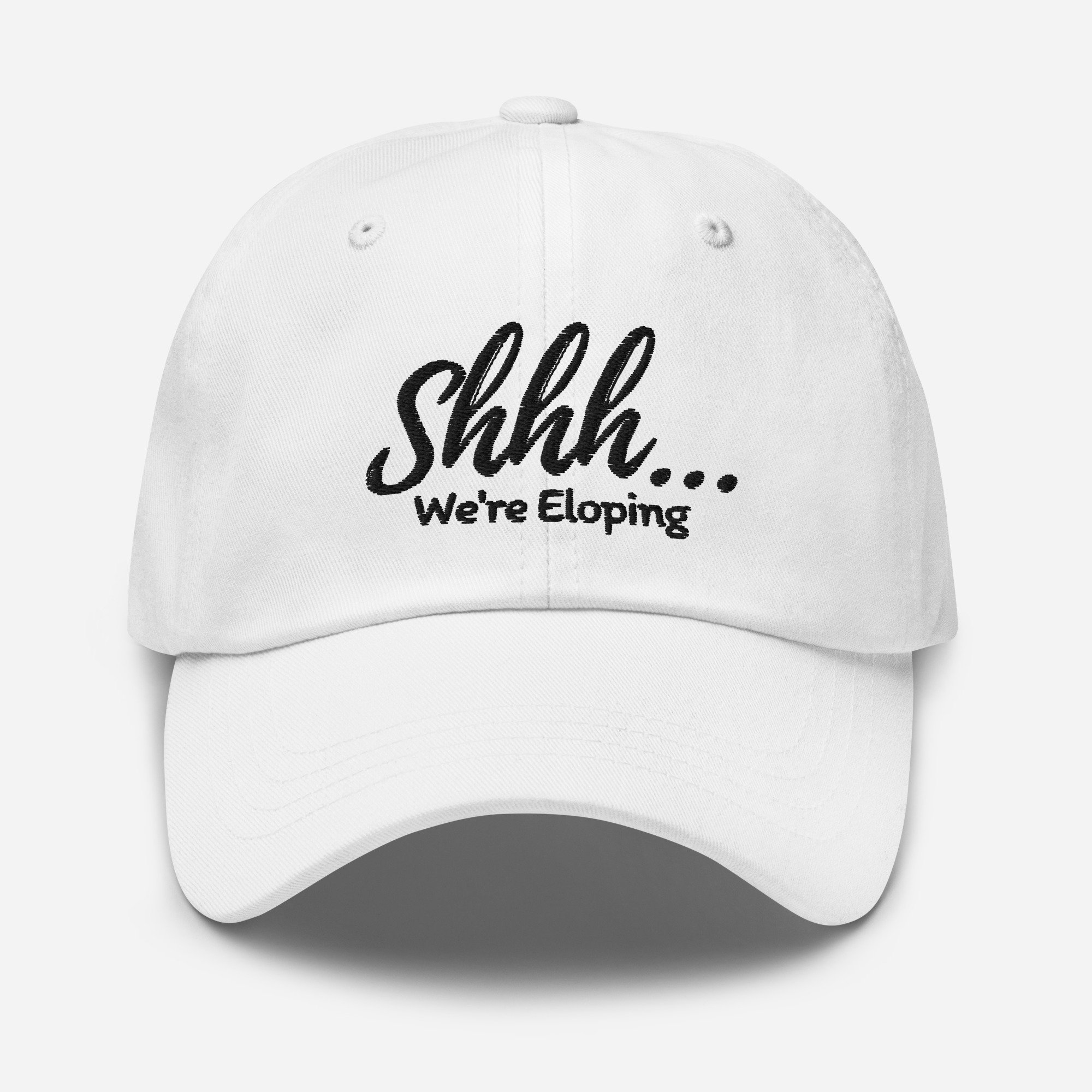 Elopement Hat, Shhh We're Eloping, Elopement Announcement, Surprise Hat ...