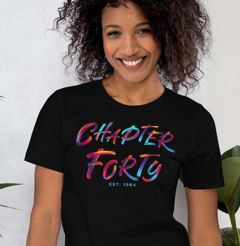 40th Birthday, Chapter Forty Shirt, 1984 T-shirt, Gift for Birthday ...