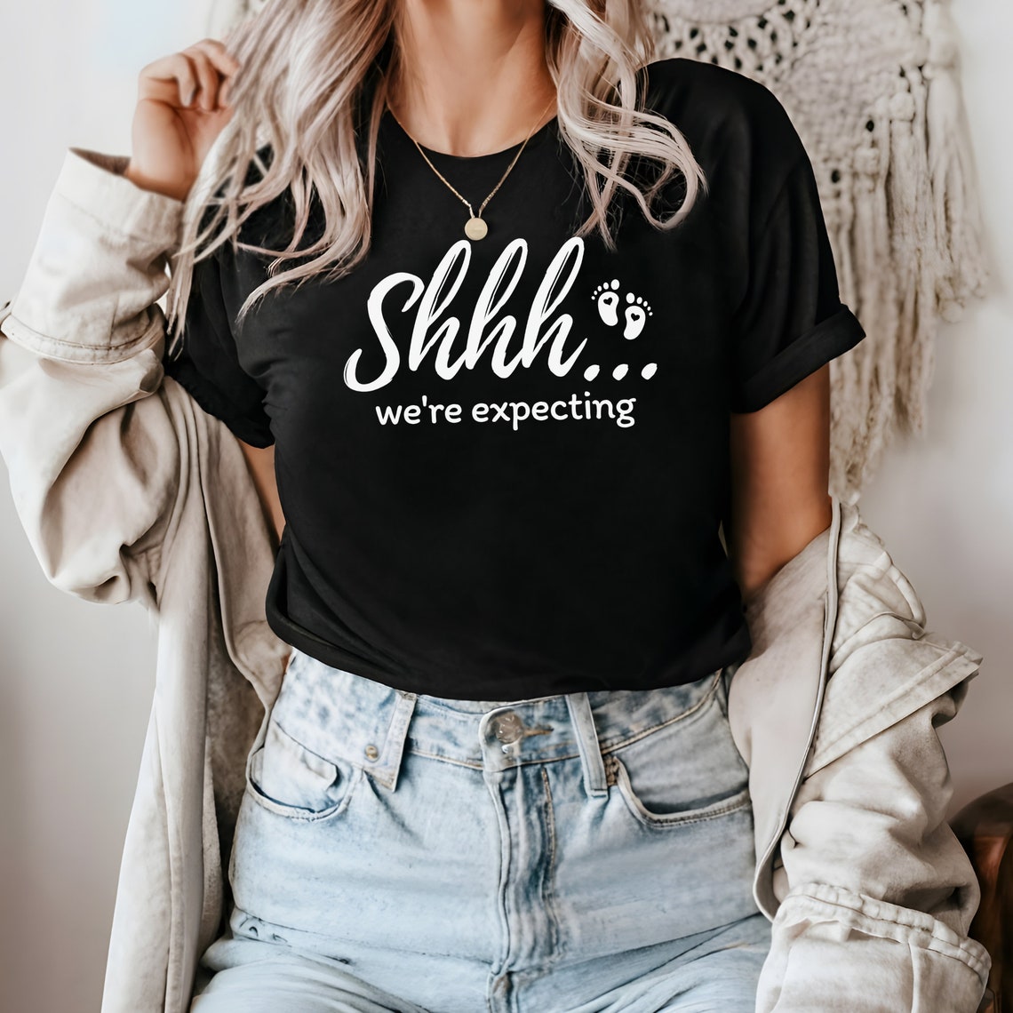 Couples Shirts for Expecting Parents, Pregnant Announcement T-shirt ...