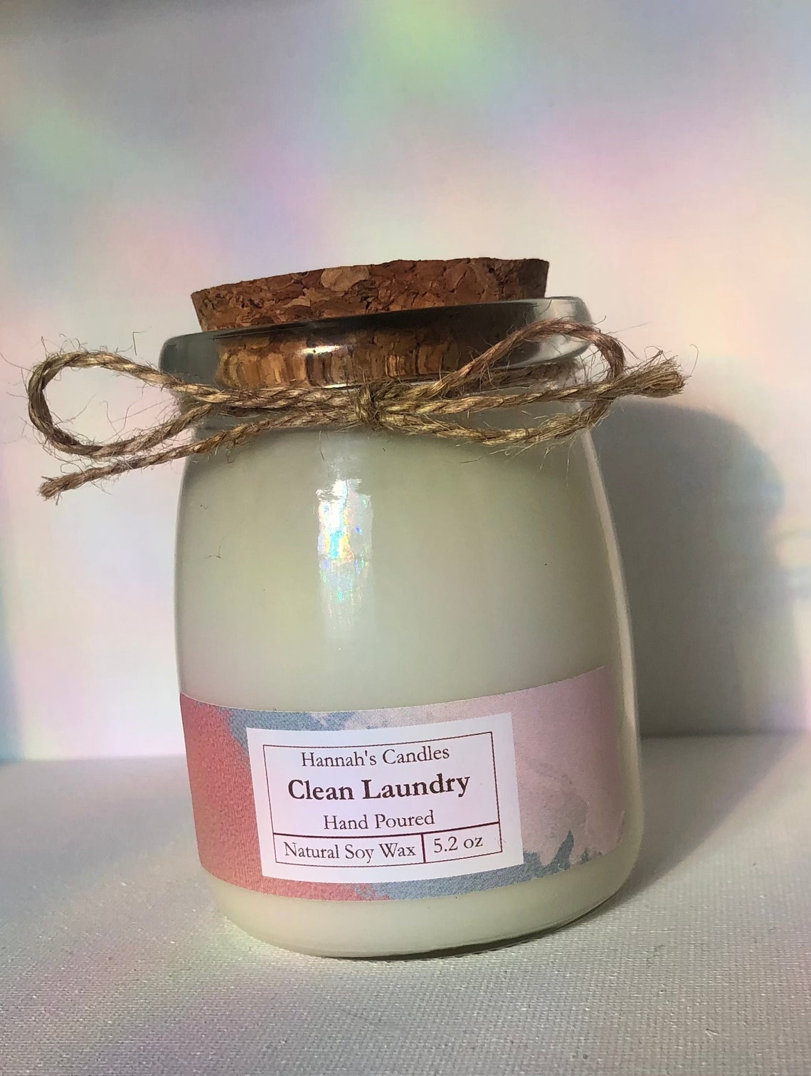 Clean Laundry Soy Candle - Etsy