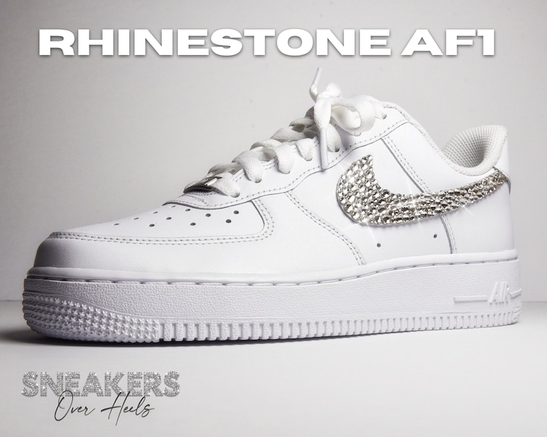 Bling Air Force Ones Custom AF1 With Swarovski Crystals - Etsy