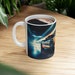 Sports Car Themed Coffee Cup, Race Car Patterned Tea Cup, Light-speed ...