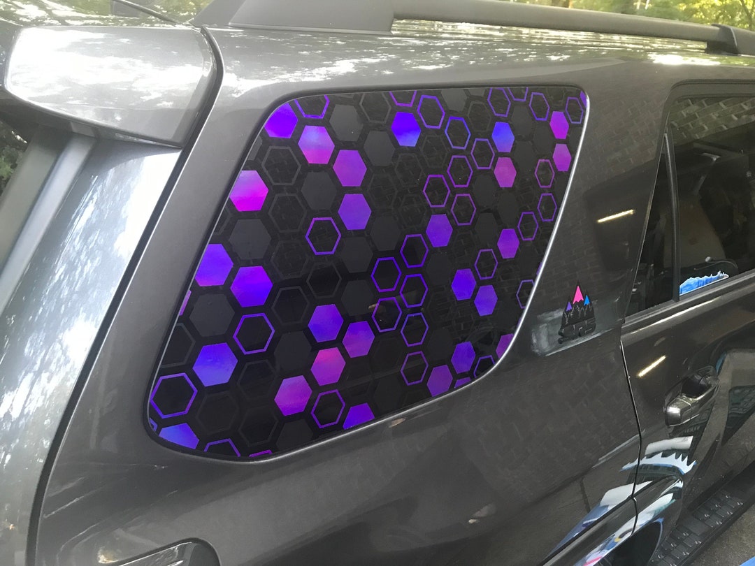 Hexagon / Honeycomb JDM Car Decal Sticker 2 Inch / Hex Side Vehicle ...