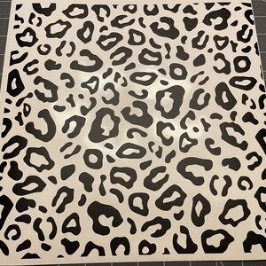 Leopard Print Decals Stickers Cut to Fit JDM Vehicle Wrap / Truck Car ...