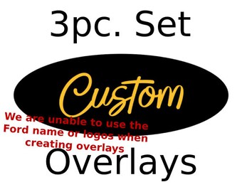 Ford Fusion Vinyl Overlays - Etsy